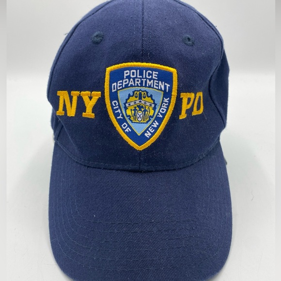 Accessories | City Of New York Police Department Hat Nypd Embroidered ...
